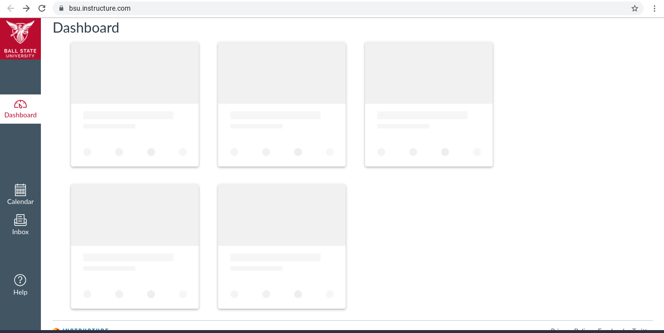 Solved: Canvas showing blank screen on laptop, but not on ... - Instructure Community - 538049